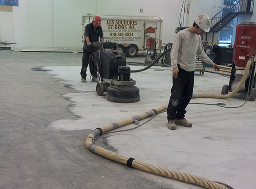 Meulage de Béton & réparation de Dalle | Polimix